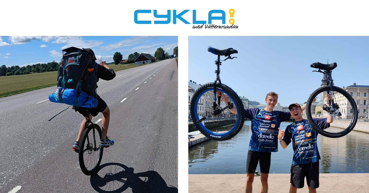 Arvid och Elian cyklade från kust till kust på enhjuling – Cykla.se